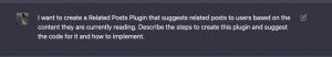 Creating a Related Posts Plugin for WordPress Using ChatGPT: A Step-by-Step Guide - Webuters