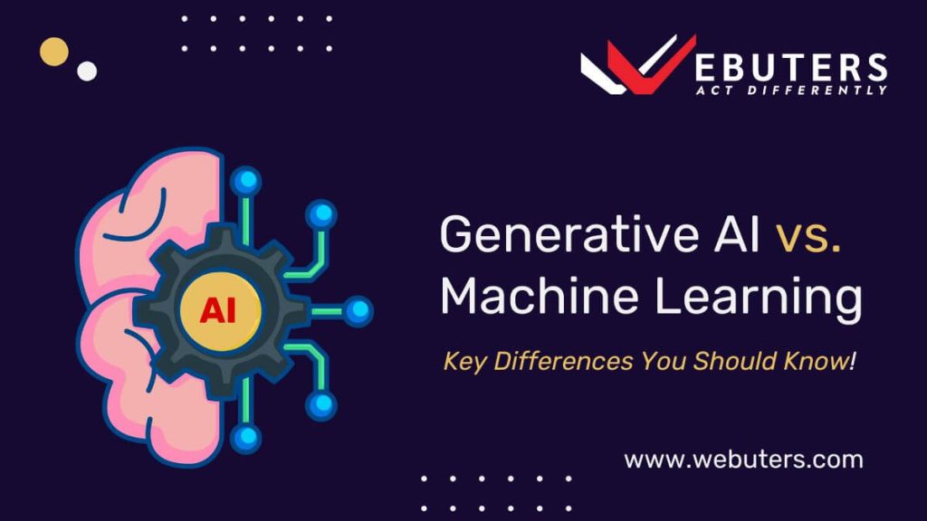 Generative AI vs Machine Learning: Comparison [2025] - Webuters